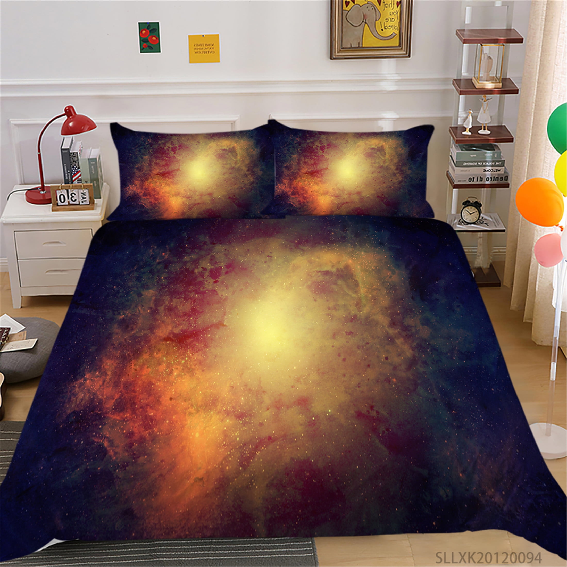 Starry Sky Printed Home Bedclothes Highend Children Kid Bedding Cover ...