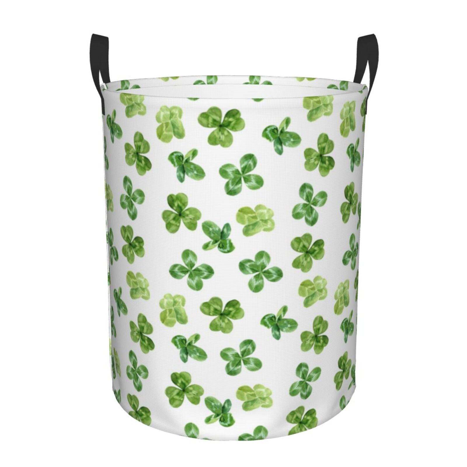 XMXT Collapsible Laundry Basket, Lucky Grass Pattern Waterproof Laundry ...