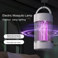 Pebbuoy LED Mosquito Lamp High-voltage Power Flicker-Free Safe to Use ...