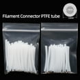 PTFE Filament Connectors Tubes Filament Joints For Printing, 37mm ...