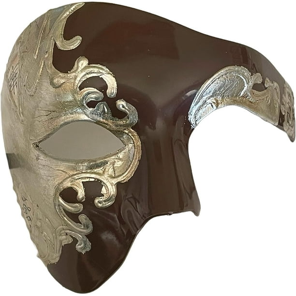 Luxury Mask Vintage Phantom of the Opera Mask – Venetian Half Face Mask ...