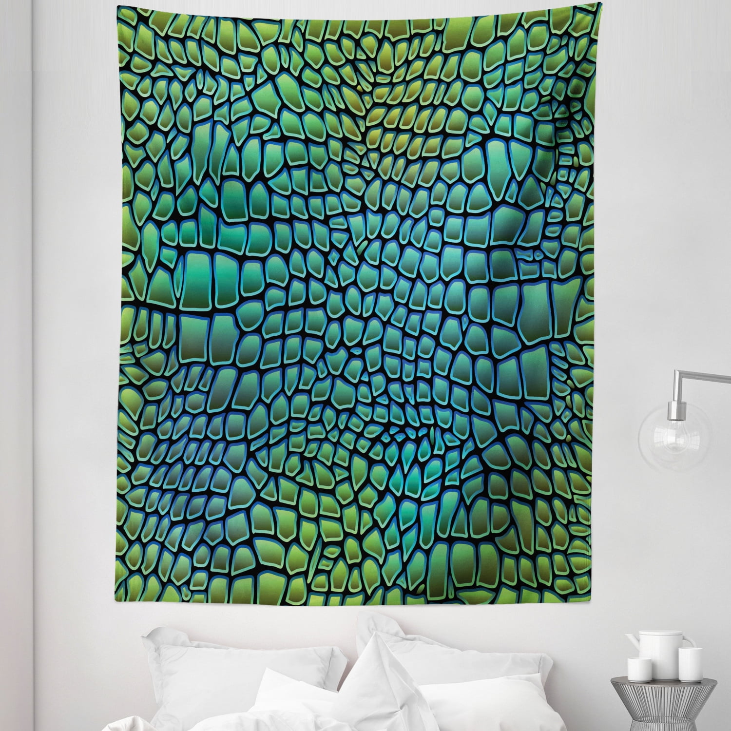 Animal Tapestry, Alligator Skin Animal Crocodile Reptile Safari ...