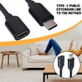 Tammyyerke NEW Type C Male to Female PD Charging USB C Extension-Cable ...