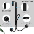 4Pcs Over Door Hooks Featuring Protective Sponge Inserts Fit Door 1.2 ...