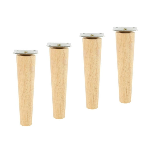 4 Pieces Wooden Furniture Leg Stable Chair Legs Furniture Legs Fashion ...