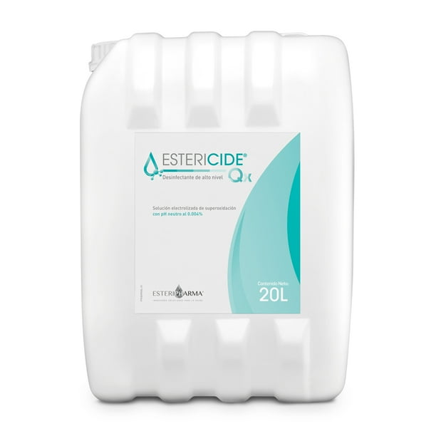 Estericide QX Solución Desinfectante De 20L Limpiador Multisuperficies ...