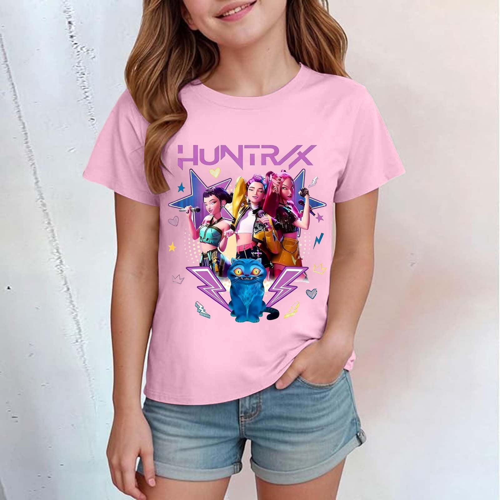 Click here for Toome Demonhunters By Kpopsinger Girls Casual T-Sh... prices