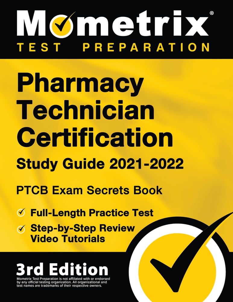 Pre-Owned Pharmacy Technician Certification Study Guide 2021-2022 ...