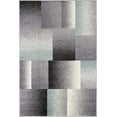 HomeRoots 390338 4 x 6 ft. Gray Modern Geometric Area Rug - Walmart.com