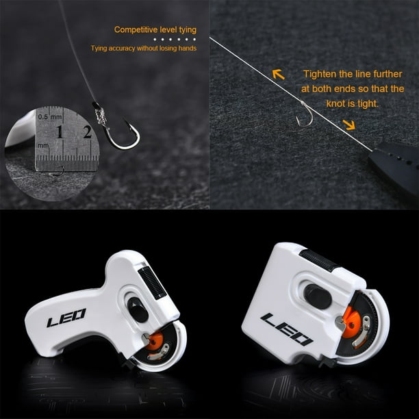 LEO Electric Hooking Device Battery Operated Knotter Fishing Line ...