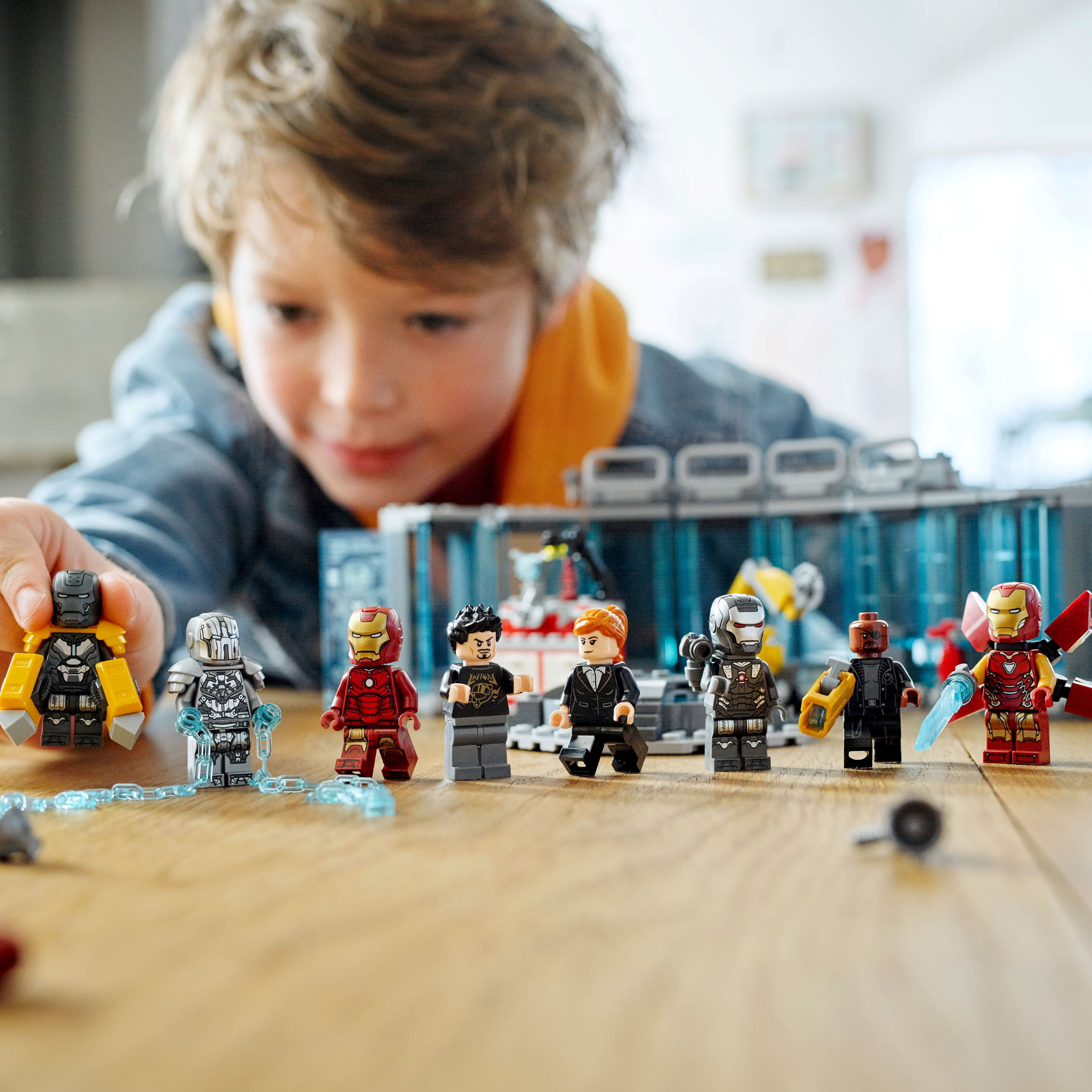 Buy LEGO Marvel Iron Man Infinity Saga Armory 76216 with Bonus LEGO ...