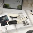 Eespoir Foldable Mirror Brush, Portable Compact Hair Brush with Mirror ...