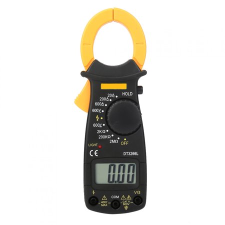 Low Voltage Indication 1mA Minimum Force Clamp Multimeter, Multimeter ...