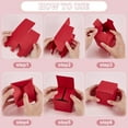 3Bag 10Pcs Kraft Paper Cardboard Jewelry Gift Boxes Square Red Box ...