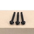 TYHREF-#14 x 1-1/4" (40 pcs) Black Hex Washer Head Self Drilling Screws ...