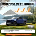 10 x 20 ft Outdoor Parking Roof Shelter Cloth Weather Resistant White ...