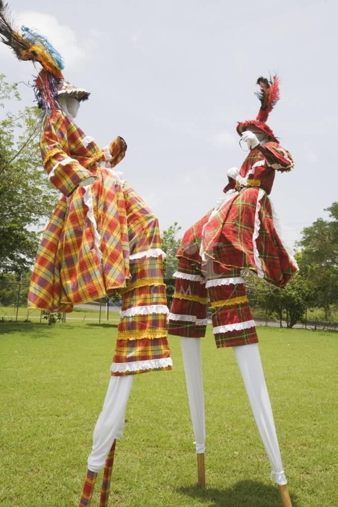 Moko Jumbies in St Croix, Figurative Unframed Photographic Print Wall ...