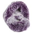 Jessica Simpson Comfy Faux Fur Womens House Slipper Scuff Memory Foam ...