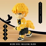 HI-REEKE Anime Figure Demon Micro Mini Building Block Set Slayer ...