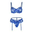 Yotmkgdo Valentines Day Lingerie Sheer Floral Lace Pajamas Lingerie