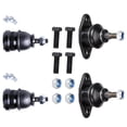 ECCPP 4pcs Lower Upper Ball Joint fit for Buick Opel For Chevrolet ...