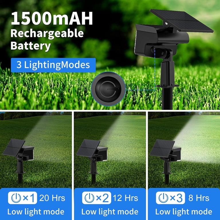 High Lumen Solar Landscaping Lights