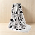Black White Rose Print Satin Scarf – 90x90 cm Women‘s Lightweight Neck ...