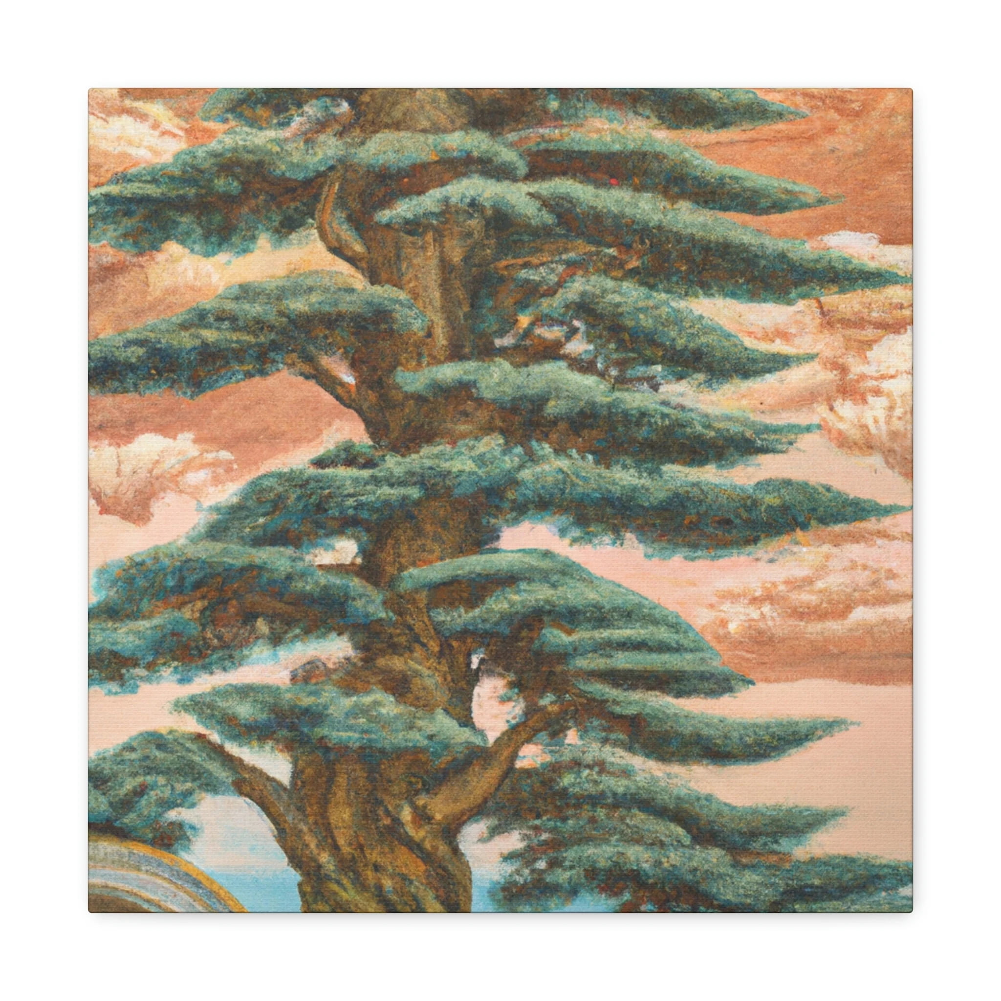 Pine of Neoclassicism - Canvas - Walmart.com