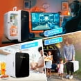 AstroAI Mini Fridge 10L, 15 Can Compact Skincare Refrigerator, AC/DC ...