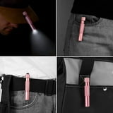 Ever Brite LED Pocket Pen Light Flashlight 70 Lumens 3 Modes Compact ...