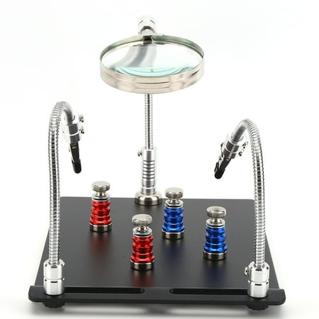 PCB Soldering Holder, Soldering Support Frame, X3 Magnifier Circuit ...