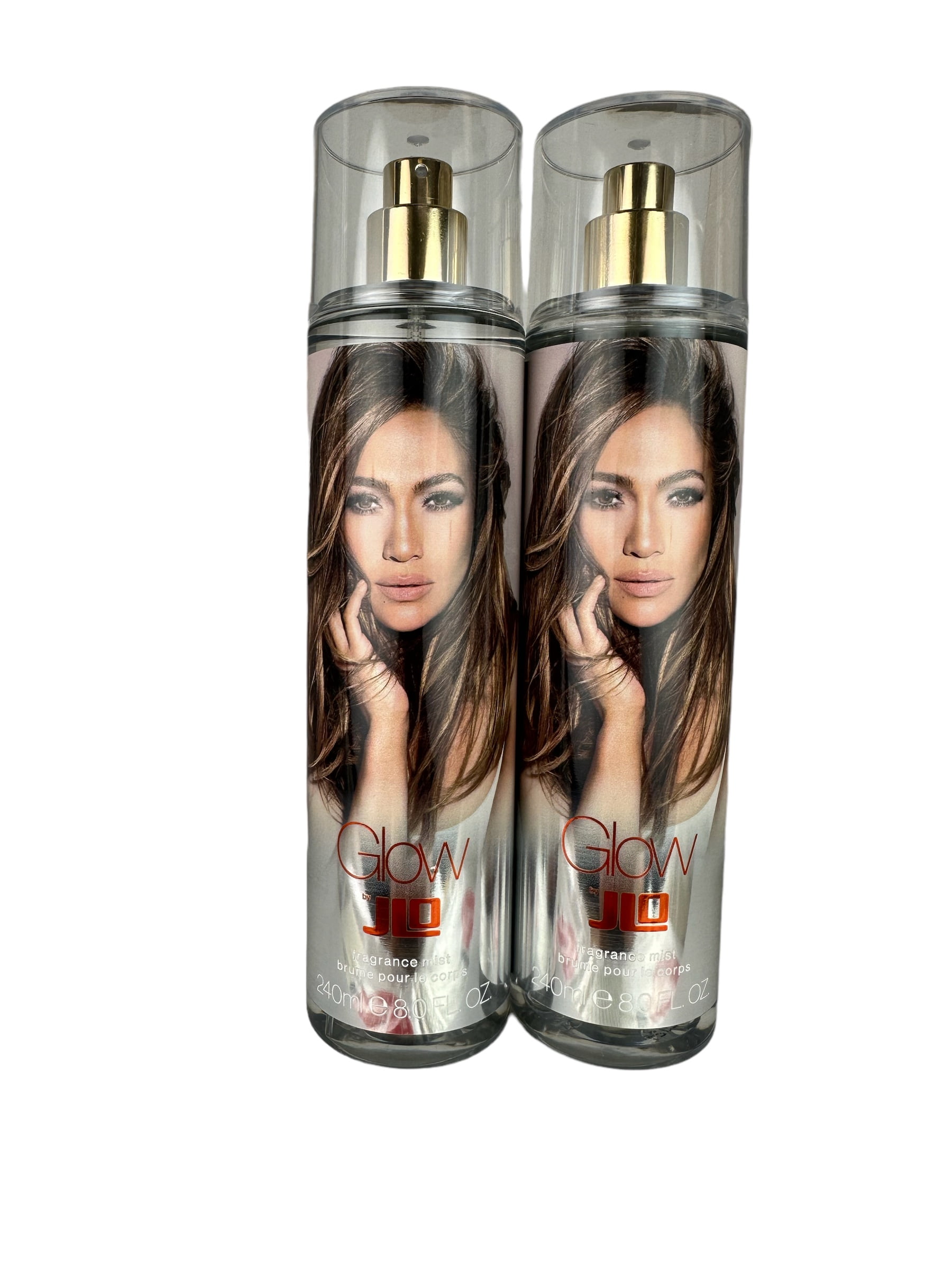 JLO GLOW Body Fragrance Mist for Women by Jennifer Lopez 8 oz (TWO PCS ...