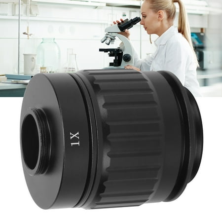 Fyydes Microscope Camera Adapter Trinocular Stereo Microscope Tube 1X ...