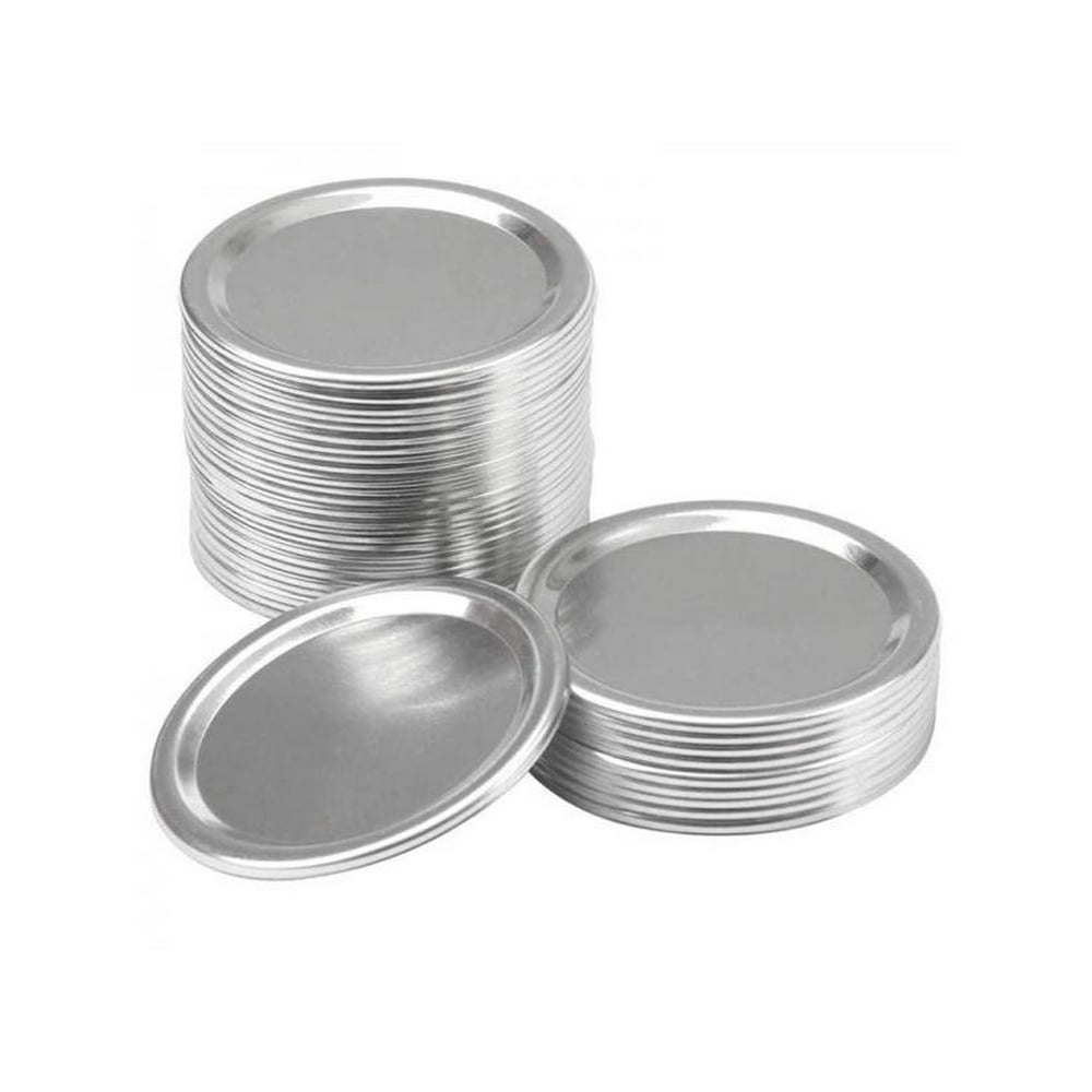 10/12PCS Tinplate Sealing Lids Glass Jar Storage Canning Lids Regular ...