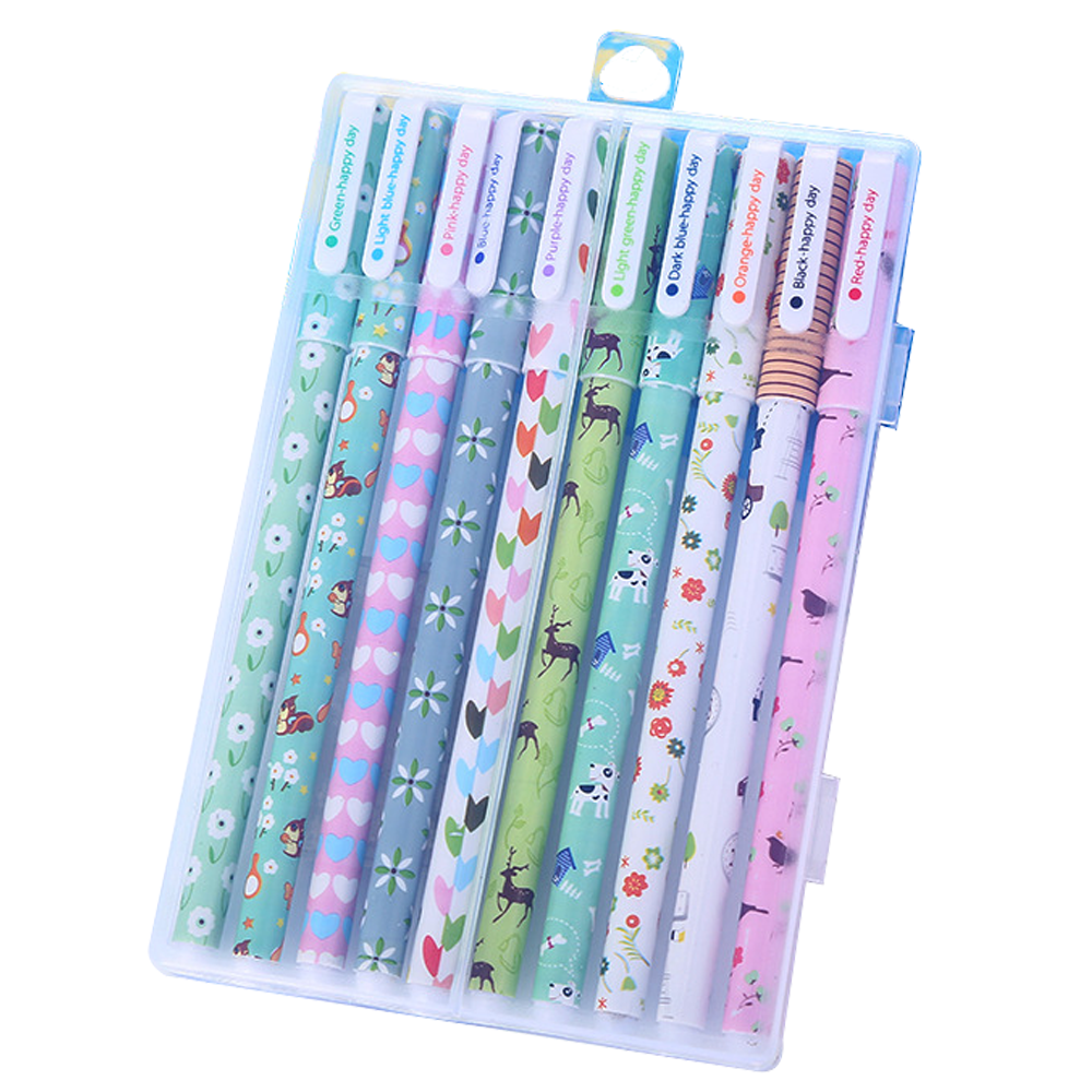 Gel Pens, Writting Pen, Assorted Colors, 10 Count - Walmart.com