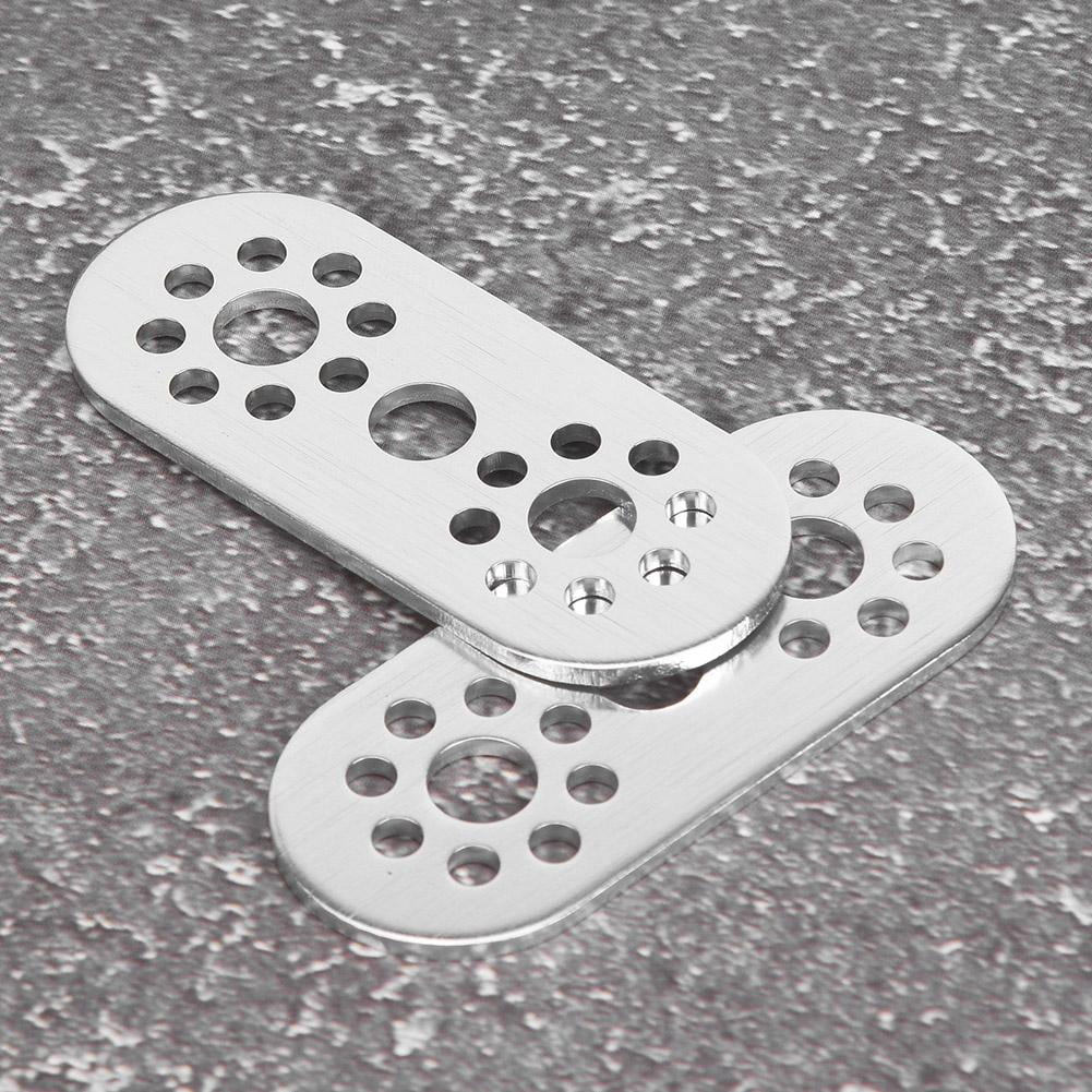 Buy Tebru 2pcs 3 Hole Aluminum Plate for Pitsco Tetrix Robotics ...