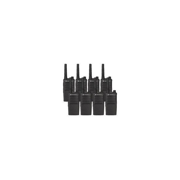 8 Pack of Motorola RMM2050 Two way Radio Walkie Talkies - Walmart.com