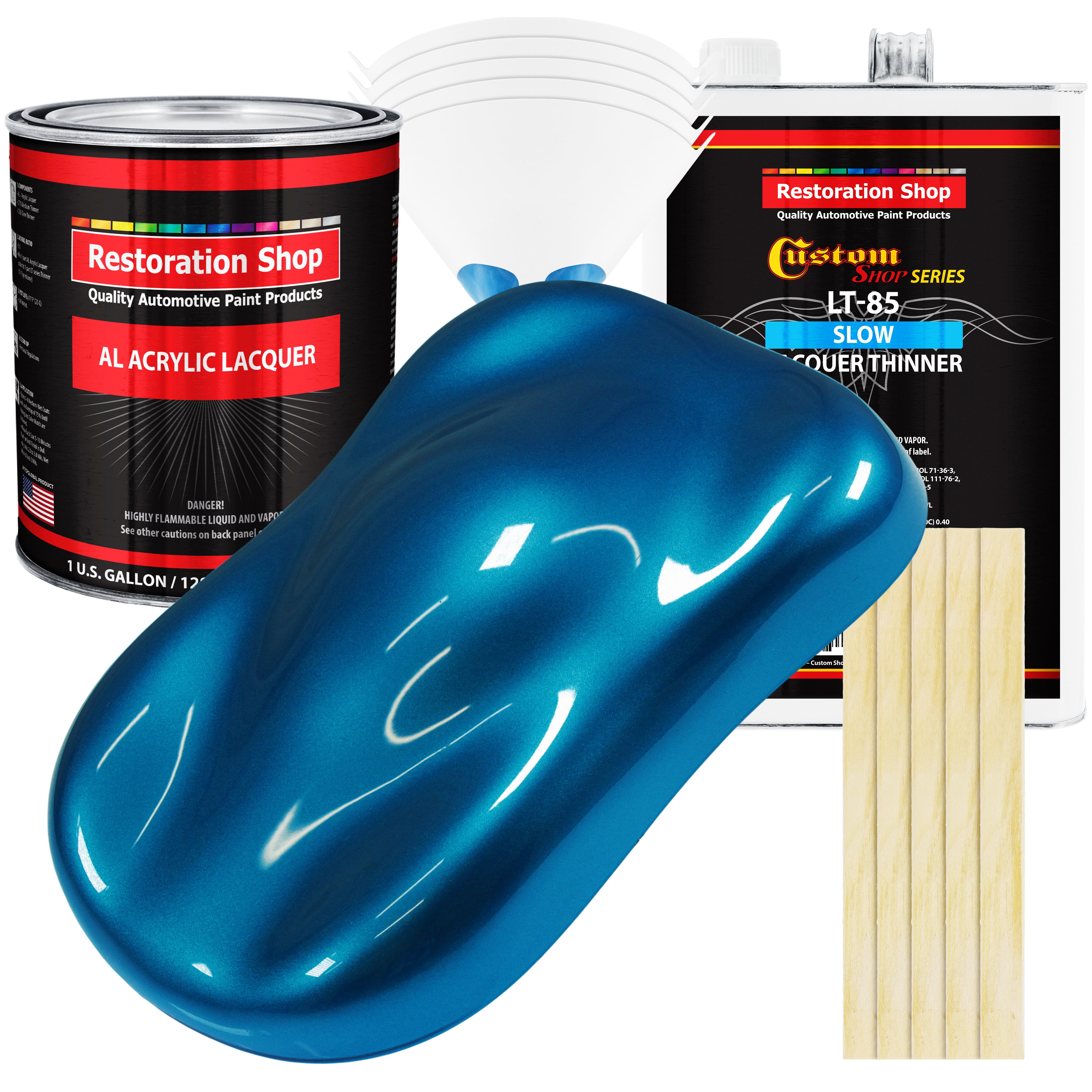 Restoration Shop - Cruise Night Blue Metallic Acrylic Lacquer Auto ...