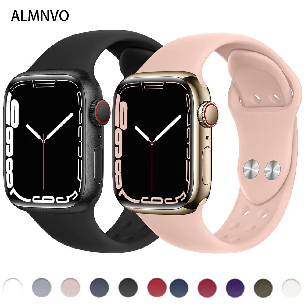Click here for Almnvo Silicone Band For Apple Watch Bands 40mm 45... prices