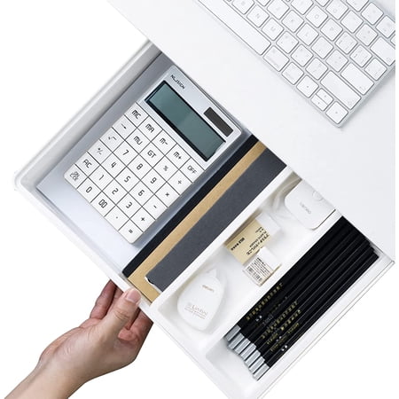Under Desk Drawer, Self-Adhesive Pop-Up Hidden Desk Drawer Under Desk ...