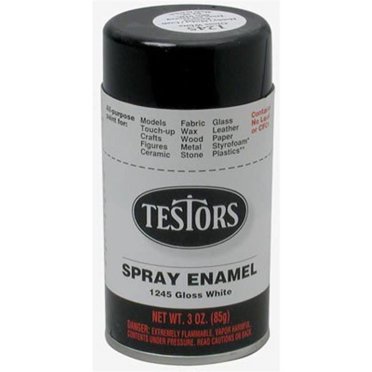 Testors Spray Paint, Flat White, 3 oz - Walmart.com