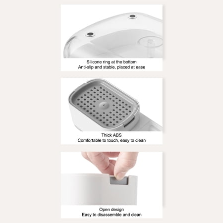 Sponge Box Kitchen Dishwashing Manual Press Sponge Box for Dispenser ...