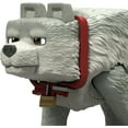 Minecraft Movie Dennis the Wolf Action Figure 3.25-Inch Posable Toy ...
