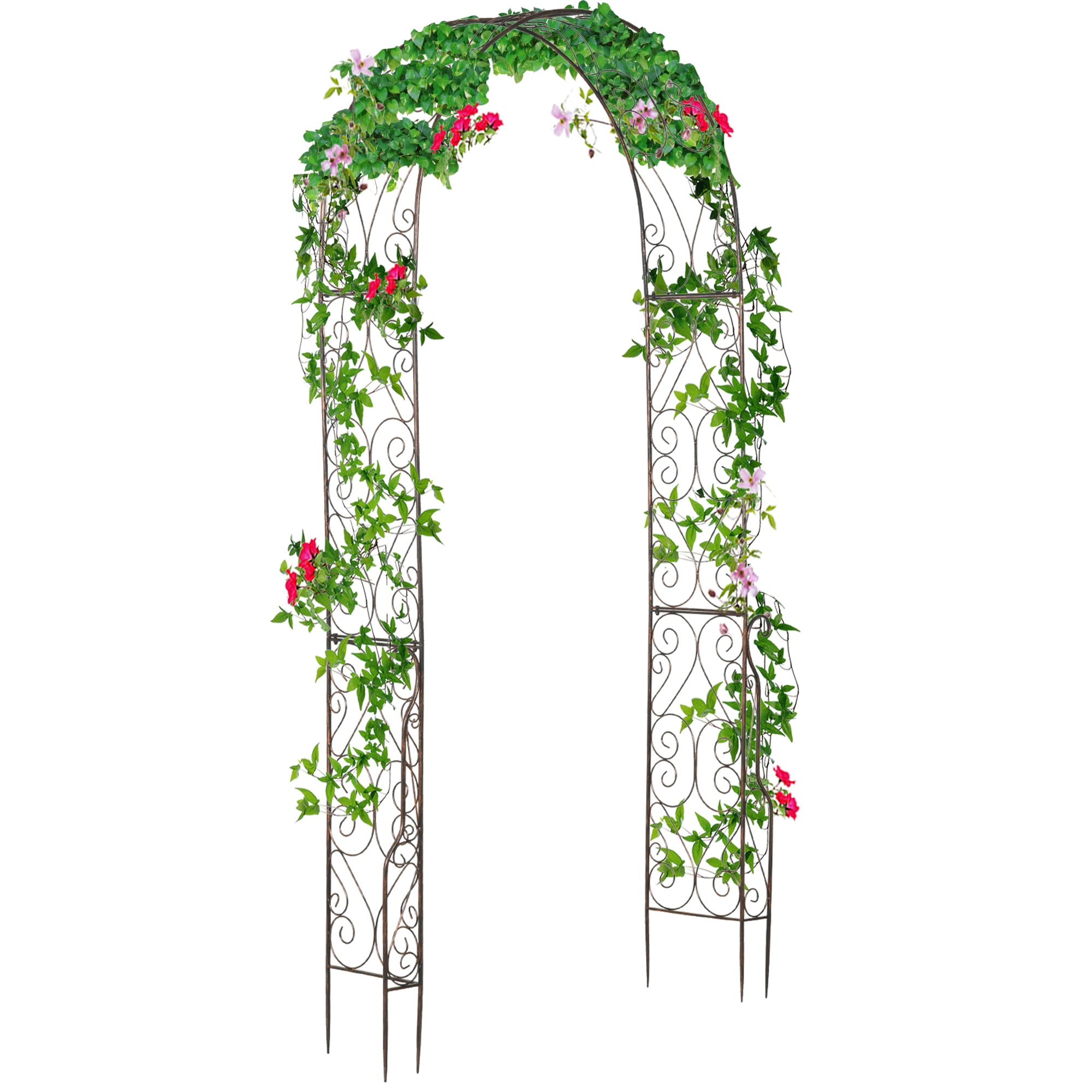 Click here for Outsunny 7.5ft Garden Metal Arch Outdoor Walkway A... prices