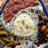 Ceramic Palestine Handmade Round Serving Decorative Blue Floral Chips ...