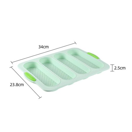 Silicone French Bread Pan Baguette Baking Baking Tray French Bread ...
