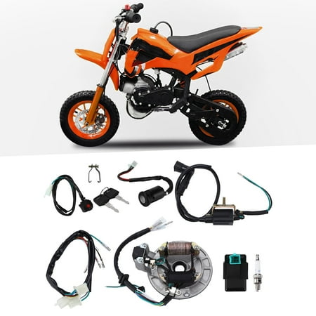 Kill Switch, Ignition Switch Wire Harness Magneto Stator Kit Ignition ...