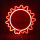 Coloody Sun Shaped Neon Lights LED Neon Light Sign Neon Wall Light ...