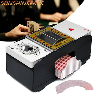 WIGACH 4-Deck Automatic Card Shuffler, Battery Operated for Poker ...
