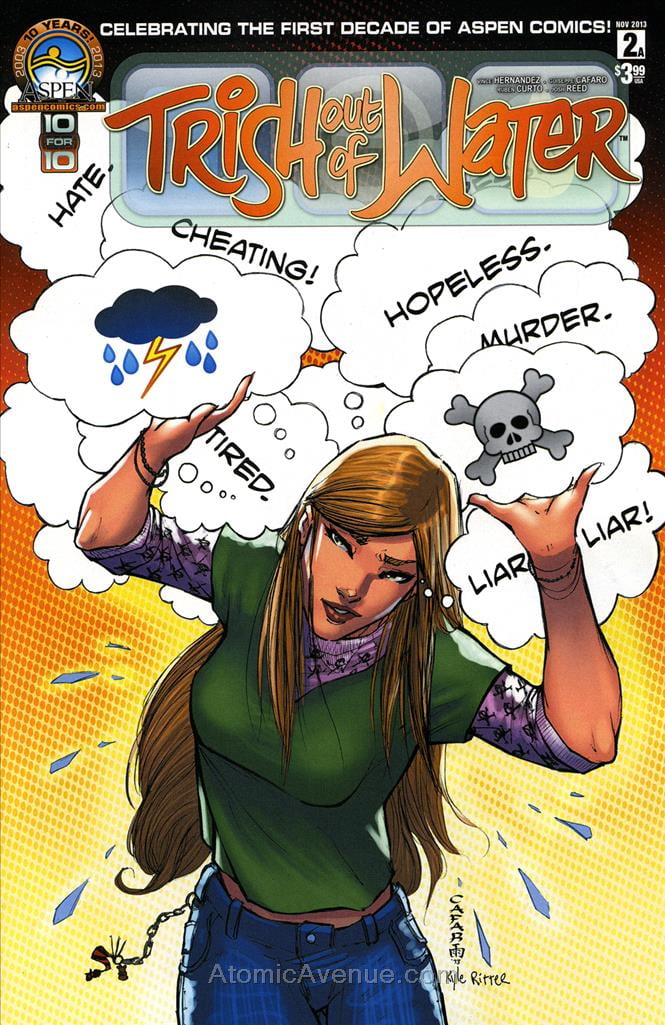 Trish Out of Water (Vol. 1) #2A VF ; Aspen Comic Book - Walmart.com